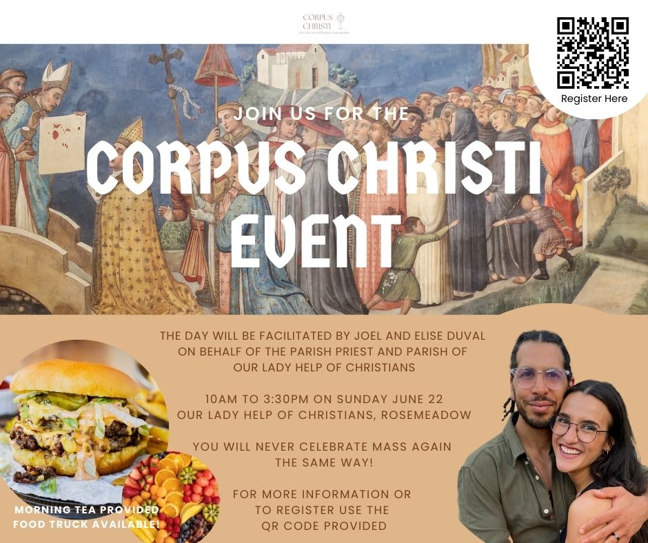Corpus Christi Event: Discover the Mystery of the Mass – Catholic ...