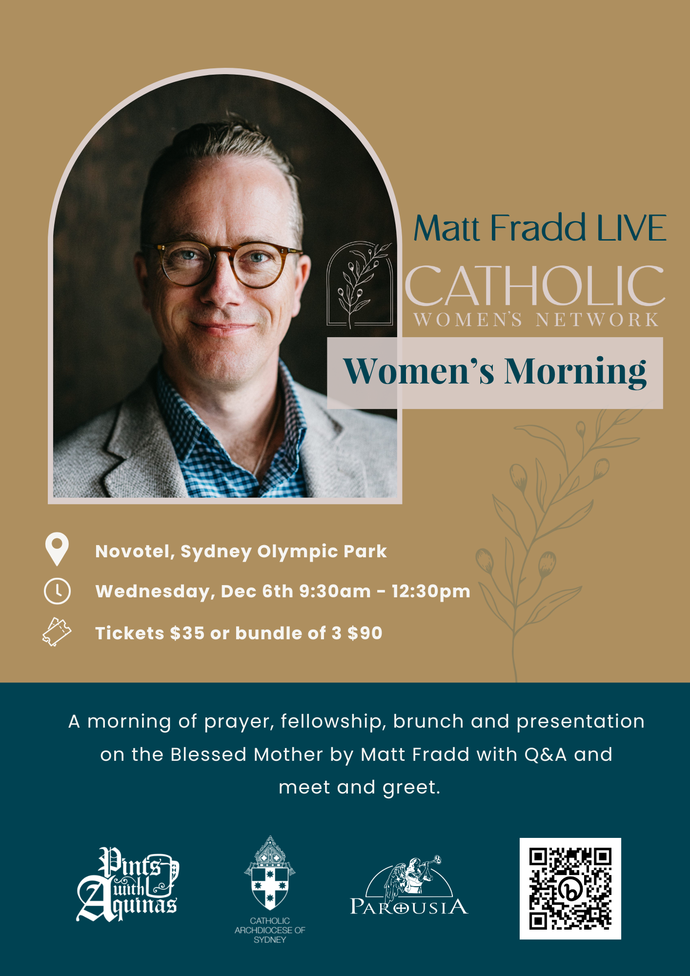 Catholic Women’s Network–Women’s Morning with Matt Fradd – Catholic ...