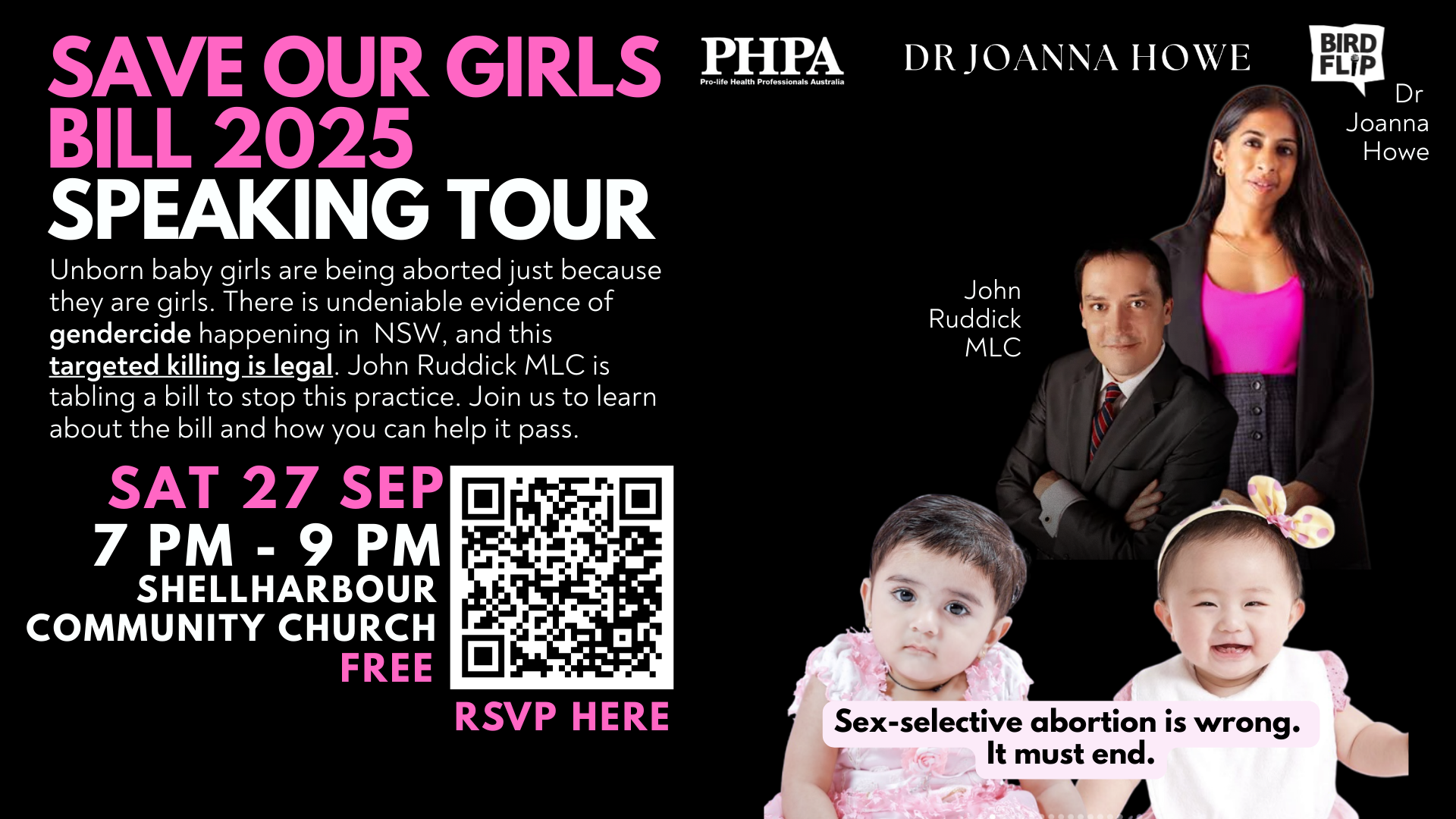 Shellharbour Save our Girls Event with Dr Joanna Howe – Catholic ...