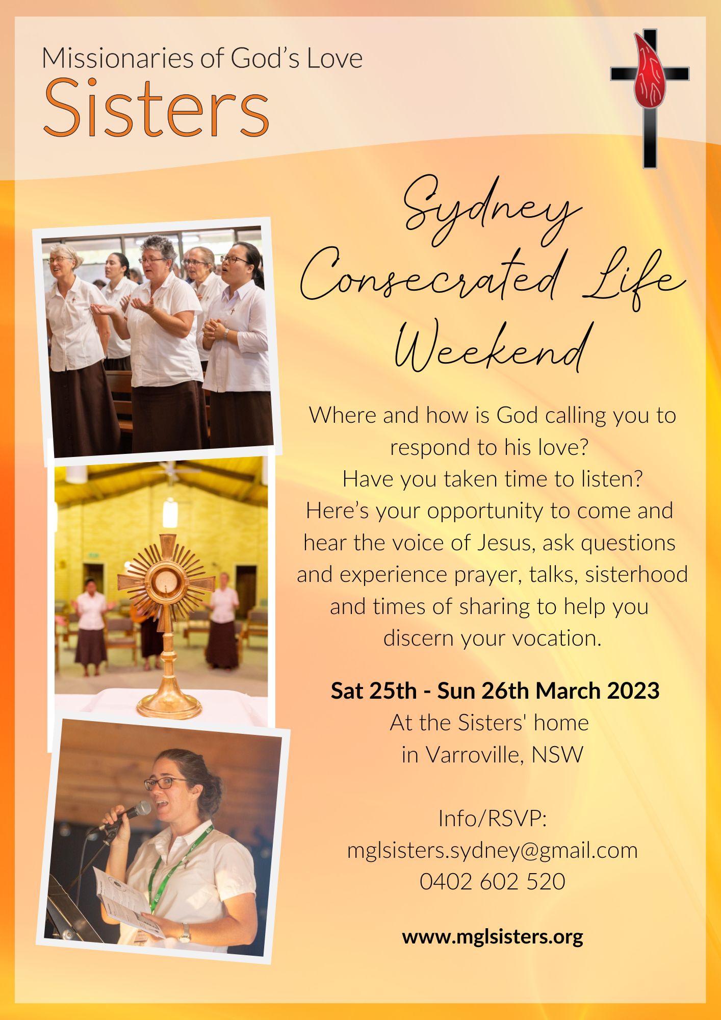 Consecrated Life Weekend: Discernment Retreat – Catholic Diocese of ...