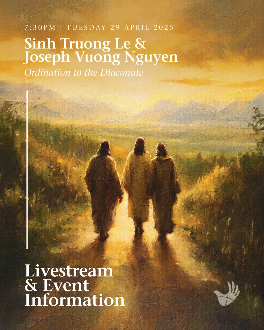 Ordination to the diaconate of Sinh Le and Joseph Nguyen LIVESTREAM ...